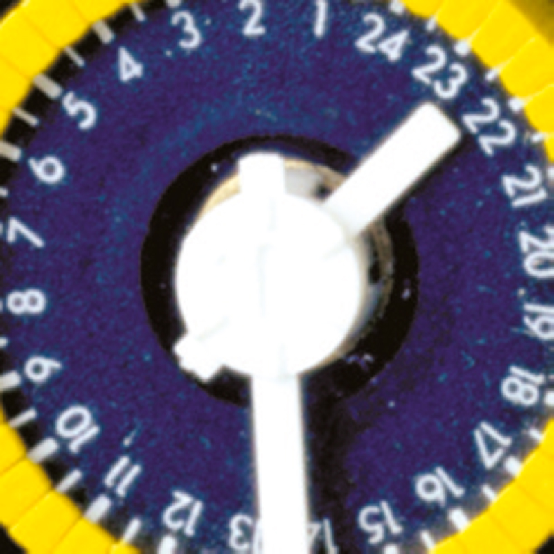 CRONO QRSD Interruttore orario elettromeccanico da parete, retroquadro ...