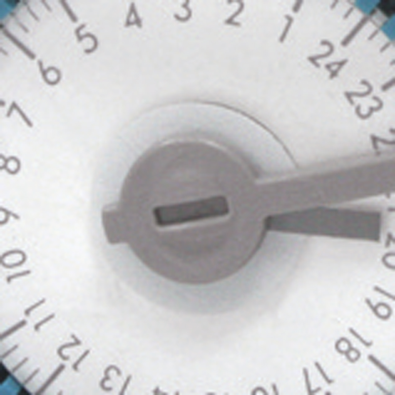 SUPRA QRD Interruttore orario elettromeccanico 2.5 moduli DIN ...