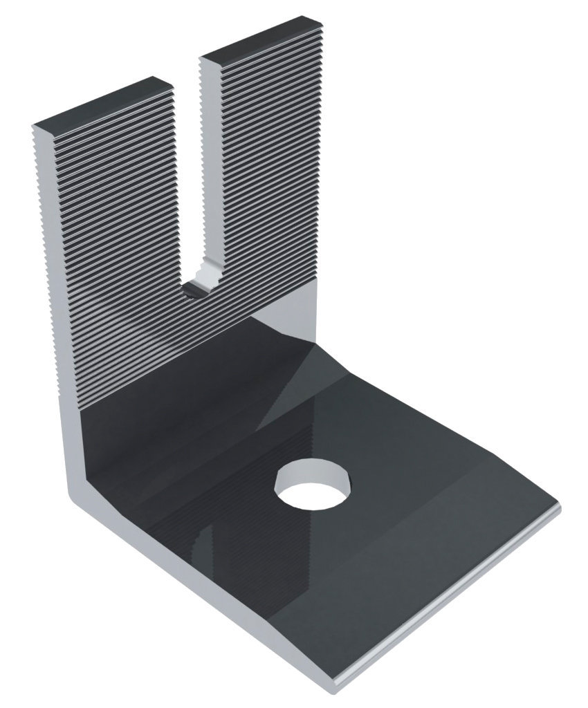 SLL64 Staffa a"L" in ALLUMINIO per fissaggio profili (6 PEZZI) - ORBIS ...