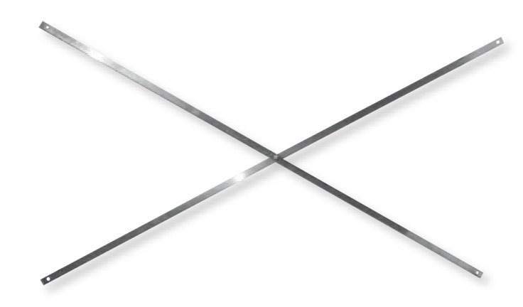 BRL-213 Bandella di rinforzo a croce preforata per triangoli, lunghezza ...