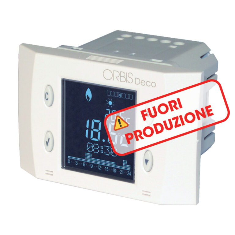 DECO CRONO Cronotermostati digitali da incasso, programmazione ...